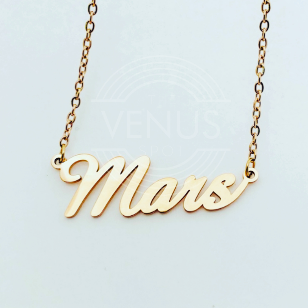 Planet Mars Necklace – The Venus Spot